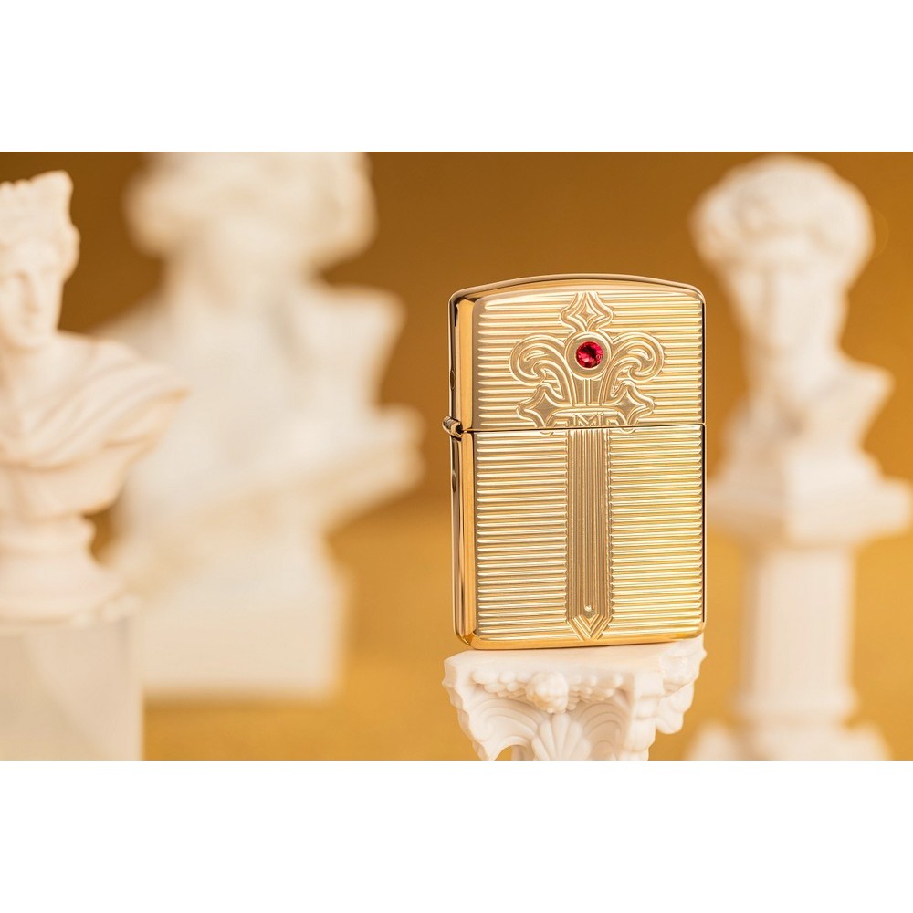 Zippo Lighter 46737 Armor® Royal Saber Design - 46737